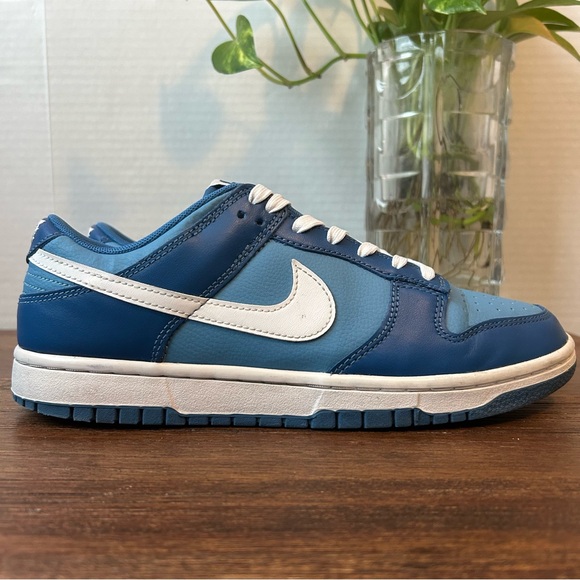 Nike | Shoes | Nike Dunk Low Dark Marina Blue Size M8w95 | Poshmark